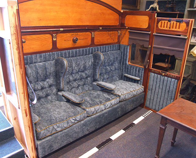 6700032 Blue Interior Of Train Carriage – Stockyard Prop and Backdrop Hire